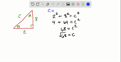 ⏩SOLVED:Use the right triangle shown below. Then, using the given… | Numerade