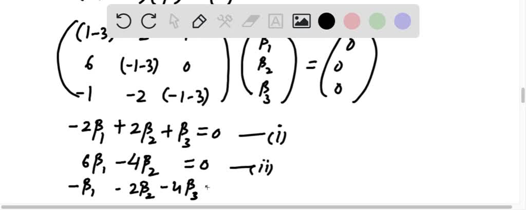 Find the complex conjugate eigenvalues and corresponding eigenvectors ...