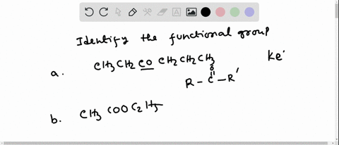 ⏩SOLVED:Identify the functional groups in each of the following… | Numerade