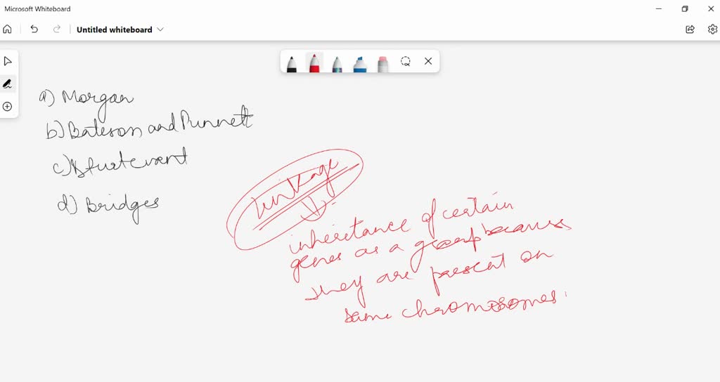 SOLVED:Linkage in Drosophila was first discovered by (a) Morgan (b ...