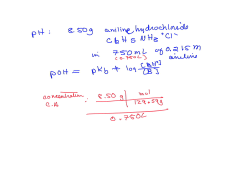 ⏩SOLVED:What is the pH of a solution prepared by dissolving 8.50 g… | Numerade