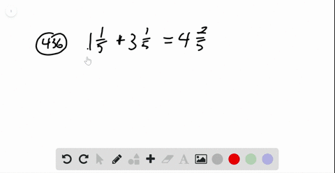 SOLVED:In the following exercises, use a model to find the sum. Draw a ...