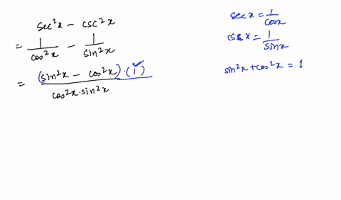 SOLVED:The rate of change of the function f(x)=tanx+cotx is given by ...