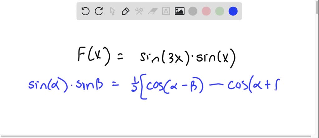 SOLVED:In Problems 33-38, (a) use the Product-to-Sum Formulas to express each product as a sum ...