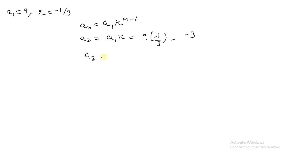 SOLVED The First Term Of A Geometric Sequence Is Given Along With The solved-the-first-term-of-a-geometric-sequence-is-given-along-with-the