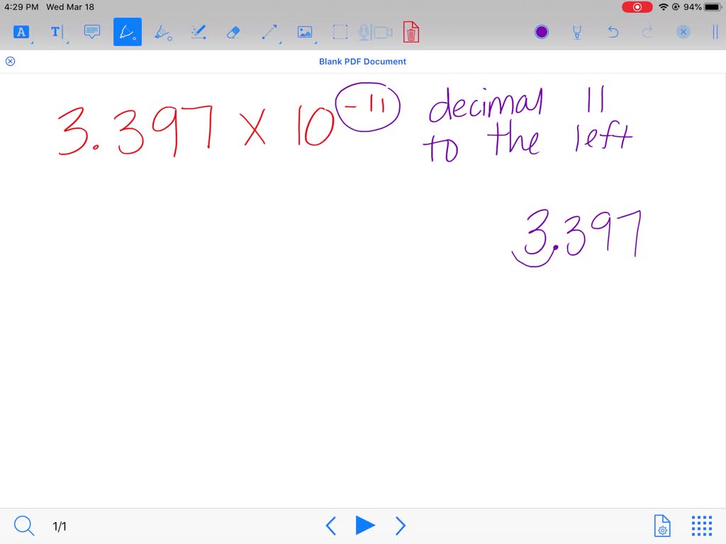 SOLVED:One picometer is approximately 3.397 ×10^-11 in. Rewrite this ...