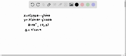 SOLVED:In Exercises 1 and 2, the x^' y^' -coordinate system has been rotated θdegrees from the x ...