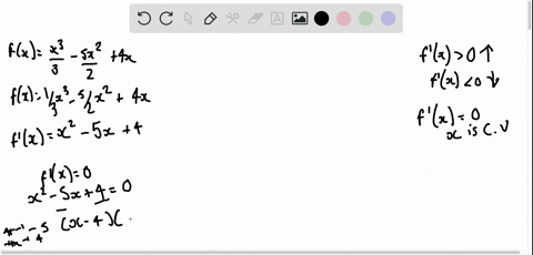 SOLVED: Increasing and decreasing functions Find the intervals on which ...