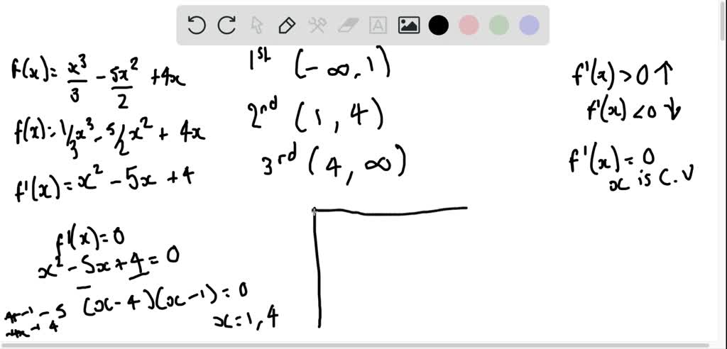 SOLVED: Increasing and decreasing functions Find the intervals on which ...