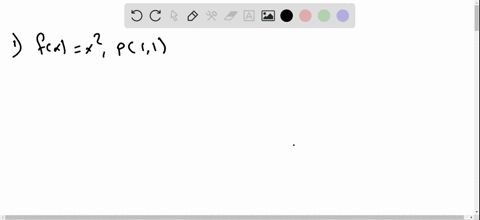 SOLVED:Sketch the graph of a smooth function f and label a point P(a,(f ...