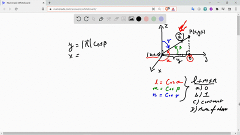 SOLVED:The sum of the direction cosines of a straight line is (a) zero ...