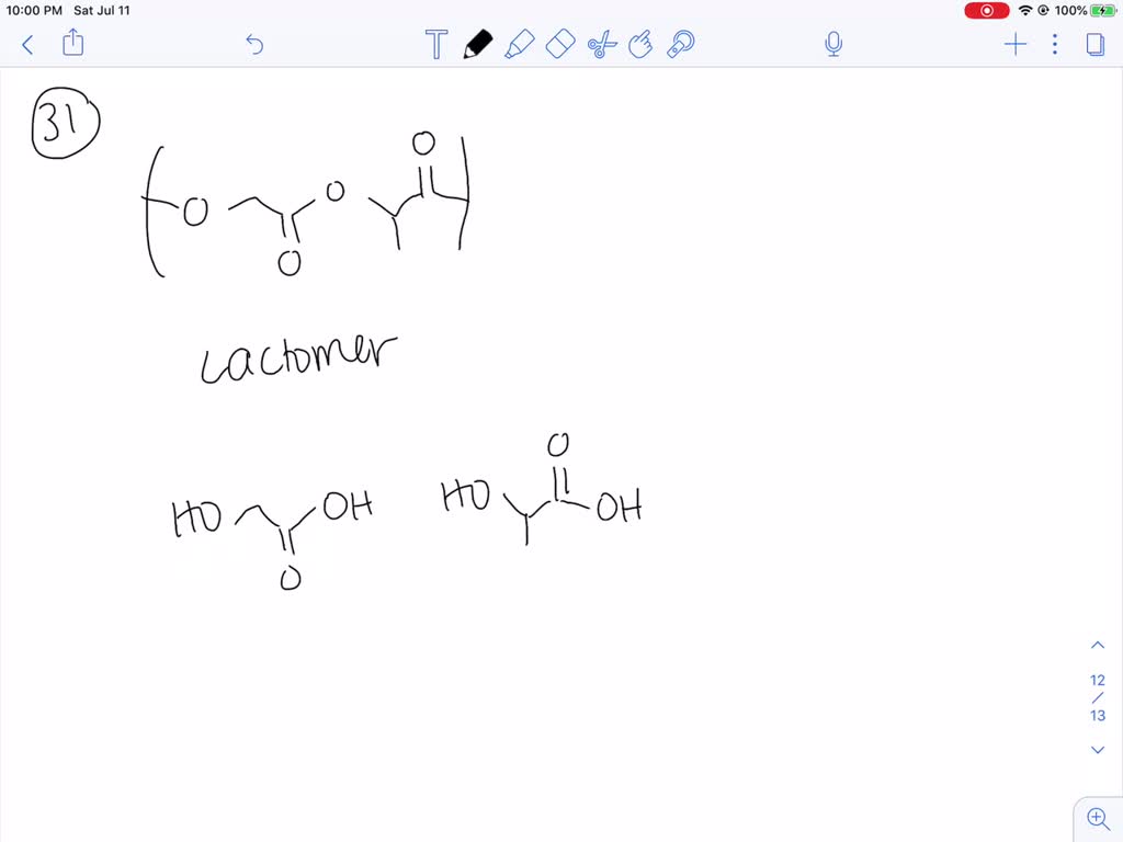 SOLVED:(Stitches That Dissolve, Chemical Connections 18 F ) Why do ...