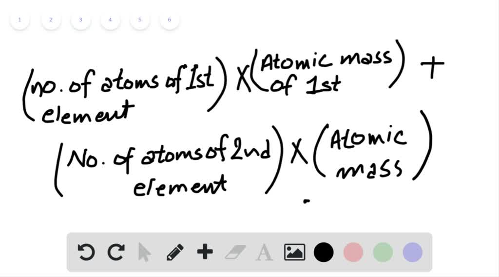 SOLVED What Is The Formula Mass For A Compound Why Is It Useful 