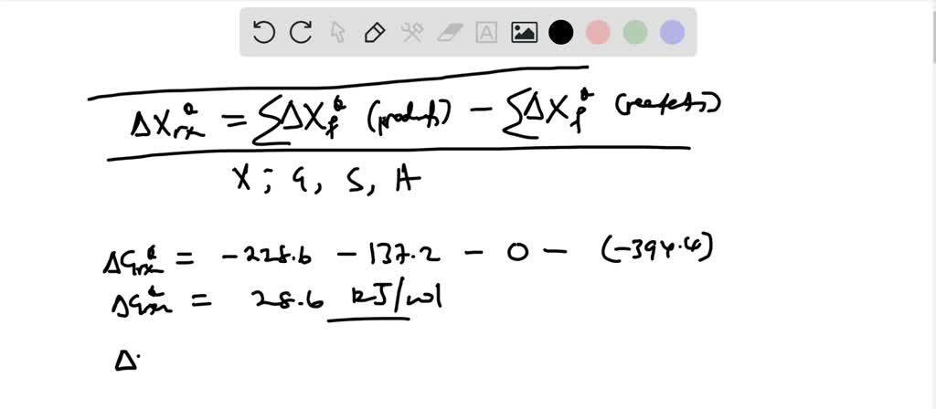 A From The Data Given In Appendix C Calculate The Equilibrium Constant For The Reaction Cr2 O3