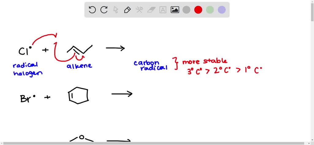 SOLVED: Use curved arrows to show the flow of electrons, and draw the ...