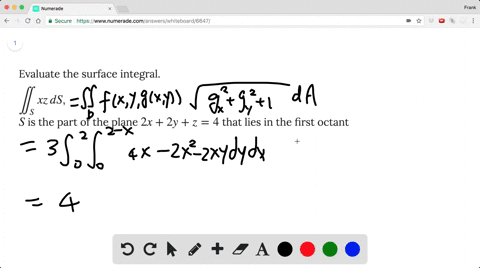 SOLVED:Evaluate the surface integral. \displaysty…
