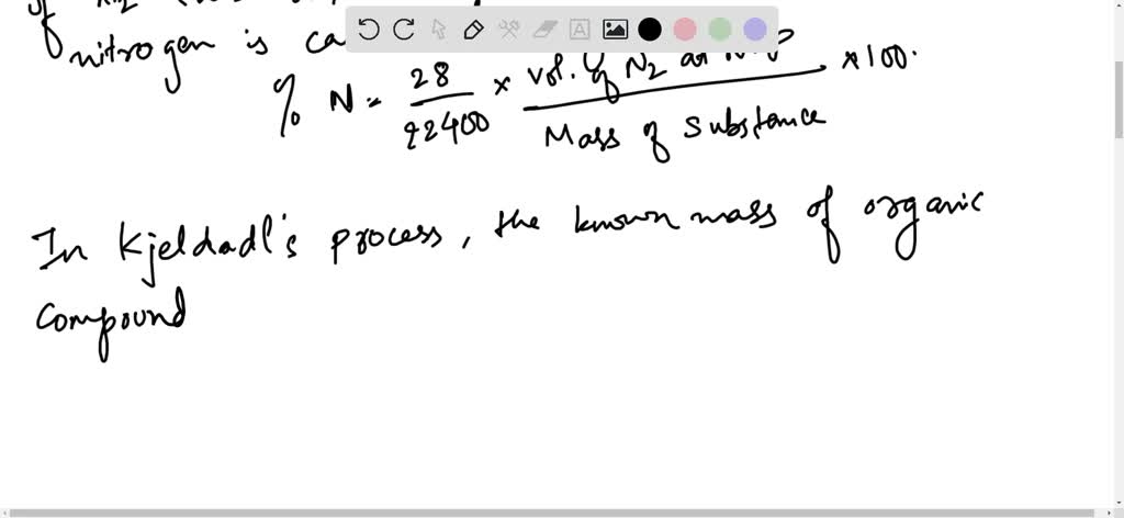 SOLVED:Differentiate between the principle of estimation of nitrogen in ...