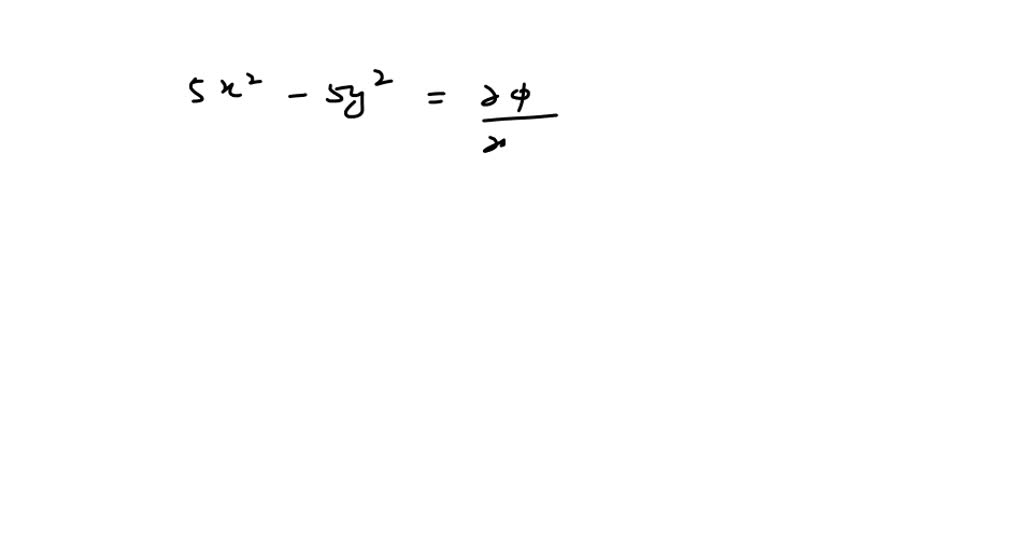 Solved The Stream Function For A Given Two Dimensional Flow Field Is ψ