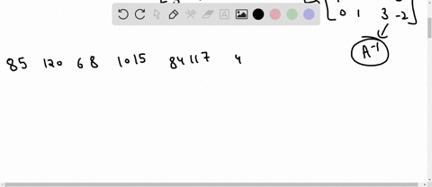 SOLVED:Decoding a Message In Exercises 3-6, use A^-1 to decode the ...