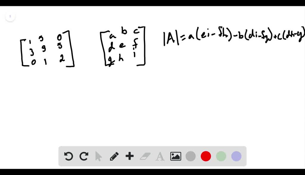 Evaluate each determinant by inspection. Observat…