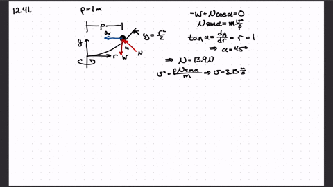SOLVED:A 2 -lb sphere is at rest relative to a parabolic dish which ...