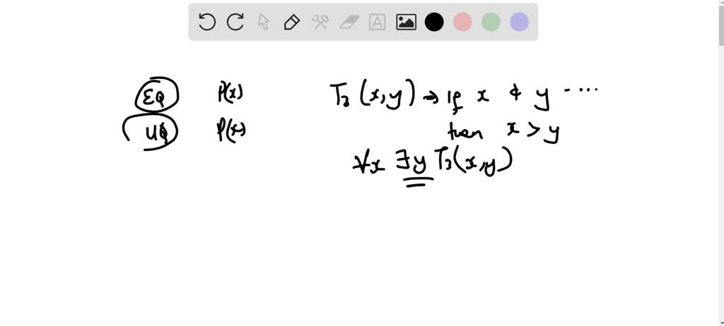 SOLVED:T3(x, y) is the propositional function "if x and y are distinct persons, then x is taller ...
