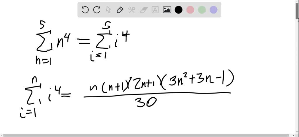 SOLVED:Finding a Sum In Exercises 45-54 , find the sum using the ...