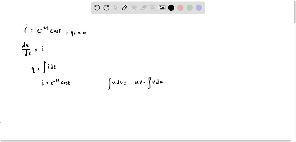 ⏩SOLVED:Solve the given problems by integration. The current in a… | Numerade