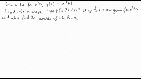 ⏩SOLVED:Use the alphabet coding assignment given in Example 9.… | Numerade