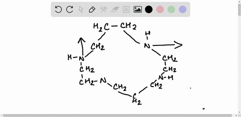 SOLVED:The structure of cyclam is given below. Cyclam can act as a ...