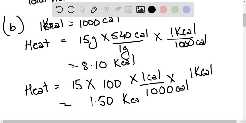 Part Bcal Water s Heat Of Fusion Is 80 Cal g An SolvedLib