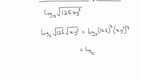 SOLVED:For the following exercises, use properties of logarithms to write the expressions as a ...