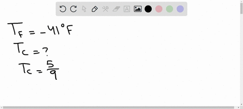 SOLVED:As of 2017, the lowest temperature ever recorded in South Dakota ...