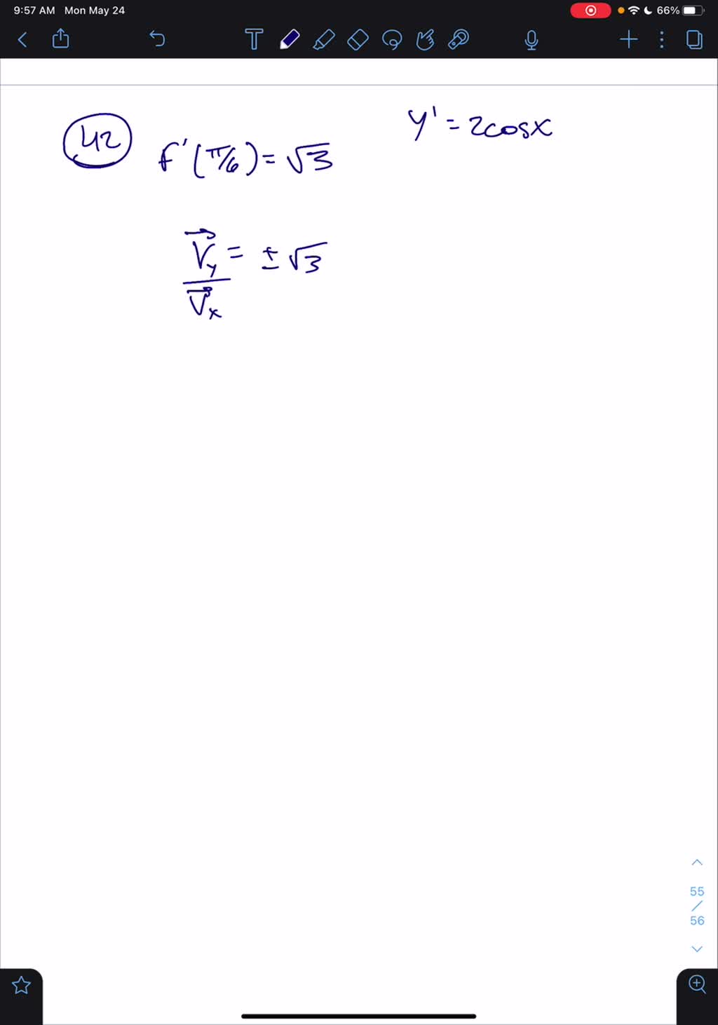 (a) Find the unit vectors that are parallel to the tangent line to the ...