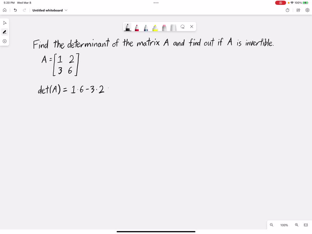 SOLVED:There are six 3 by 3 permutation matrices P. What numbers can be the determinants of P ...