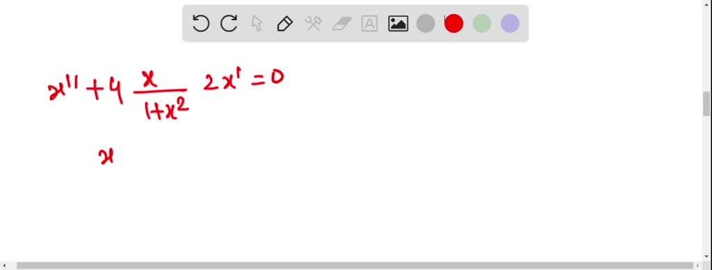 SOLVED:In Problems 1-6 write the given nonlinear second-order ...