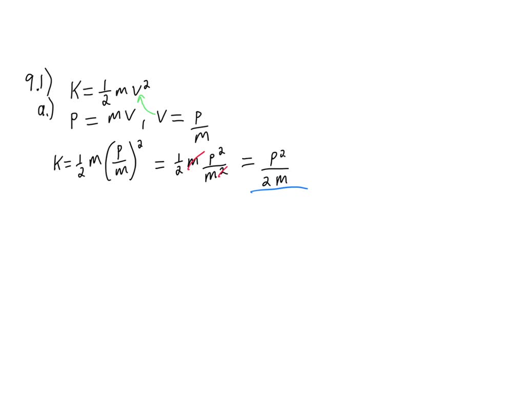 A particle of mass m moves with momentum of magnitude p. (a) Show that ...