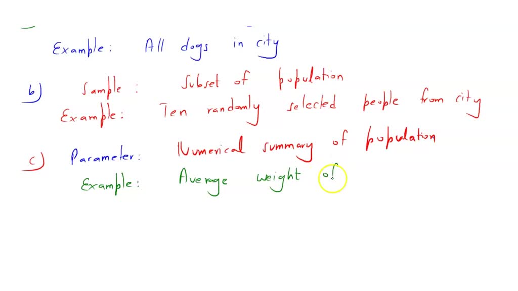 A set of all possible data values for a subject under consideration is ...