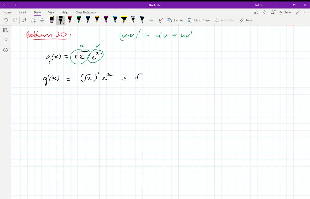 ⏩SOLVED:Differentiate the function. g(x)=√(x) e^x | Numerade