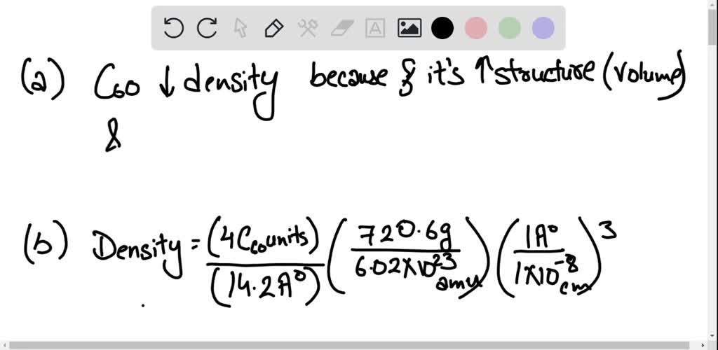 SOLVED:Calculate the specific surface area (unit: m^2 / g ) of a defect ...