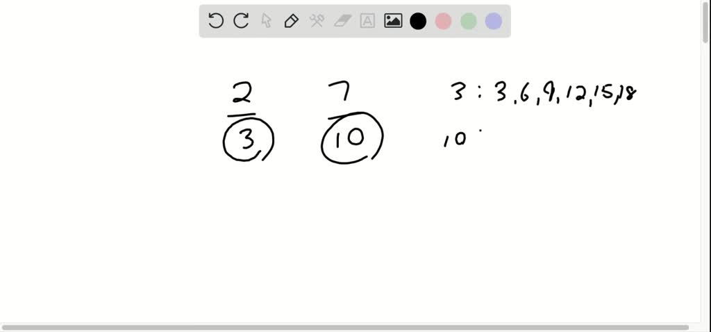 Solved Find The Least Common Denominator Lcd Of Each Pair Of