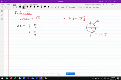 SOLVED:Exercises 25-38 involve equations with multiple angles. Solve each equation on the ...