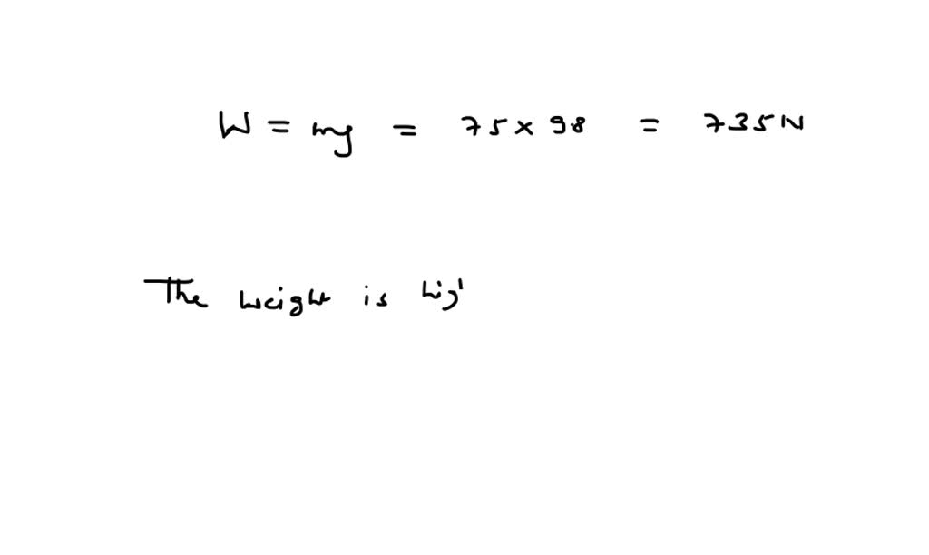 Calculate the earth's gravity force on a 7, kg astronaut who is repairing the Hubble Space ...