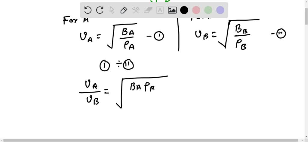 SOLVED:If the bulk modulus for liquid A is twice that of liquid B, and ...