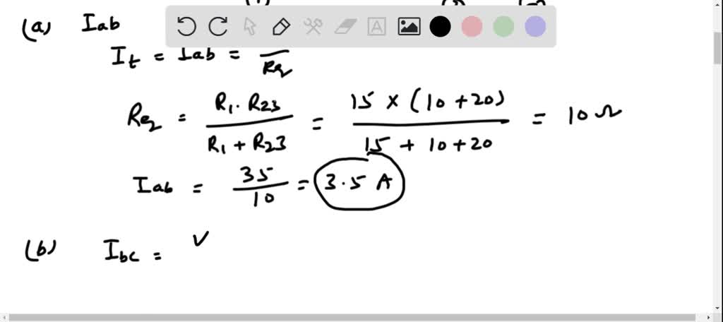 A triangular array of resistors is shown in Fig. E26.5. What current ...