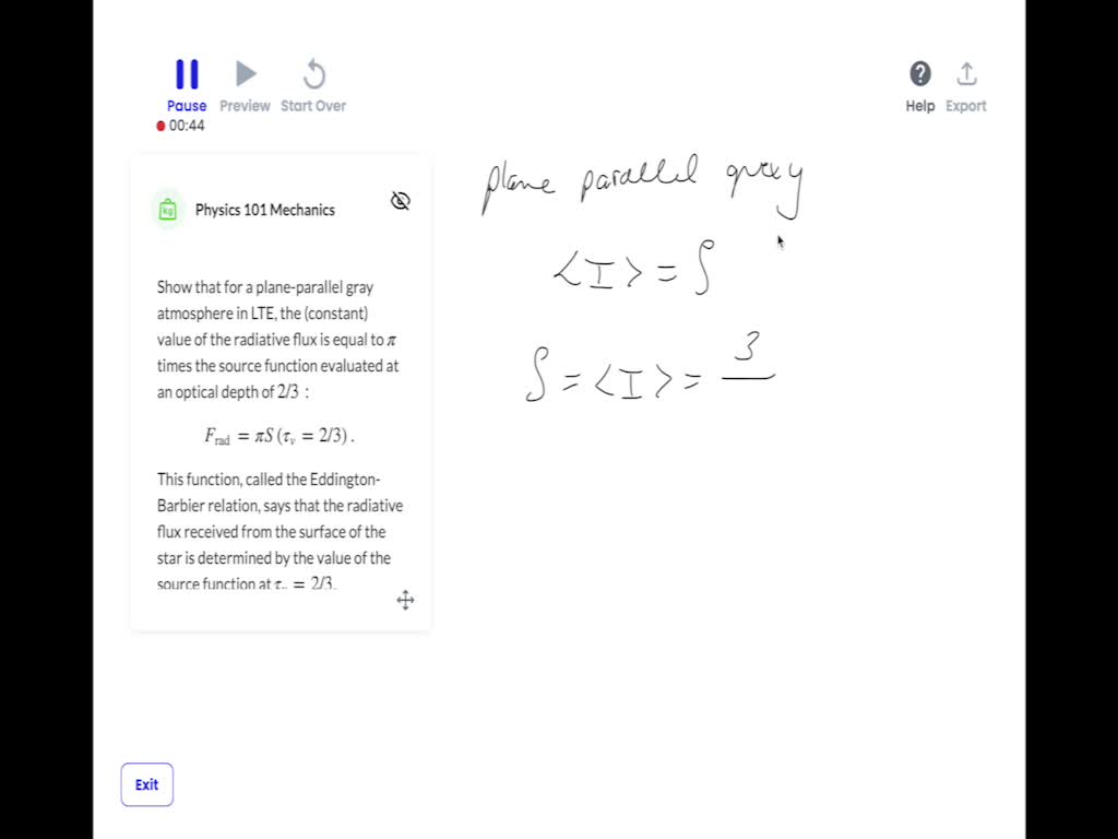 SOLVED:Prove that the fraction of the flux density of overhead solar radiation that is ...