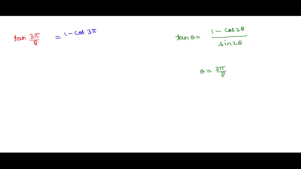 SOLVED Use A Half angle Formula To Find The Exact Value Of Each
