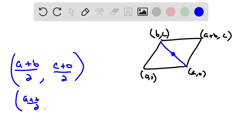 SOLVED:Prove that the diagonals of the parallelogram in the figure ... SOLVED:Prove that the diagonals of the parallelogram in the figure ...