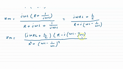 SOLVED: An industrial load is modeled as a series combination of a ...