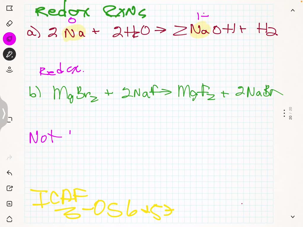 SOLVED: c) Na2S203 + H202 - Na2SO4 + H2SO4 + H20 Escribe cuales son los ...